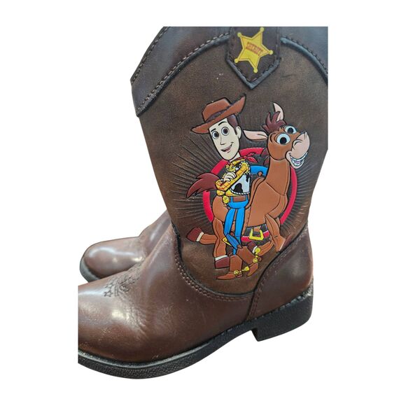 Disney | Shoes | Disney Pixar Toy Story Character Cowboy Boots Toddler ...